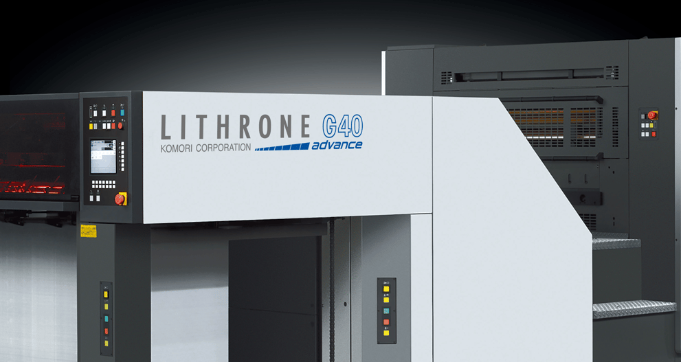 Komori Lithrone G40P advance Perfector