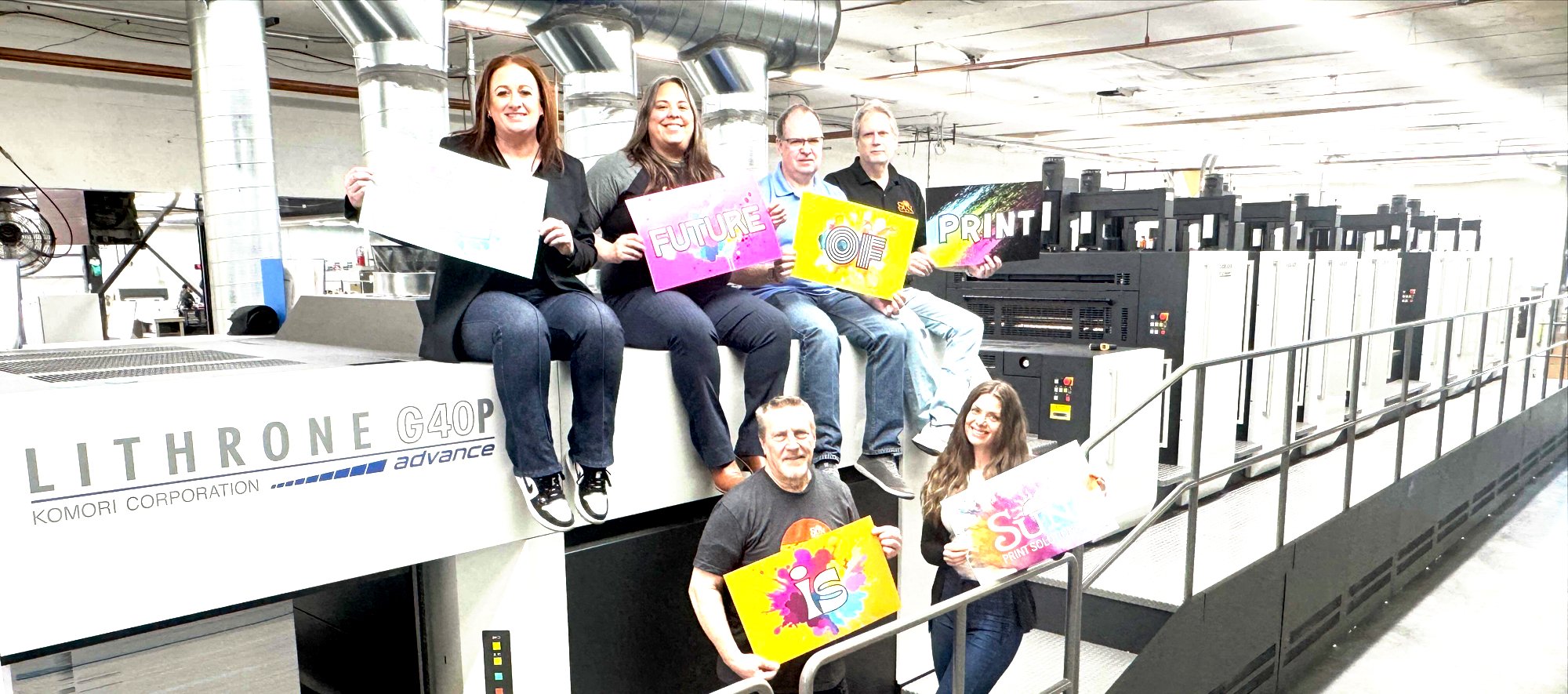 Sun Print Solutions Expands Capabilities with New Komori Press